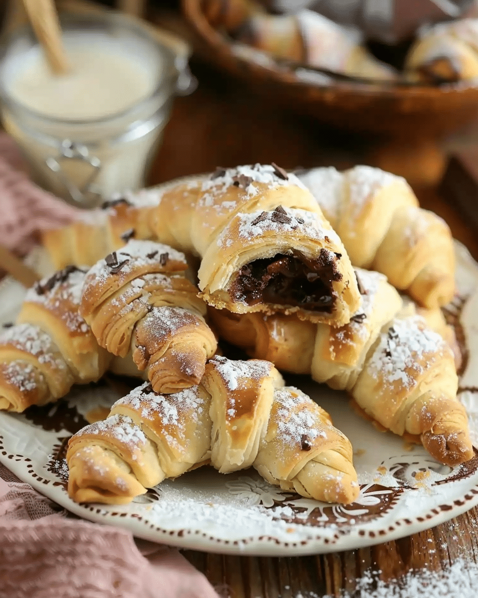 Chocolate Crescents | Evelyn's Cooking
