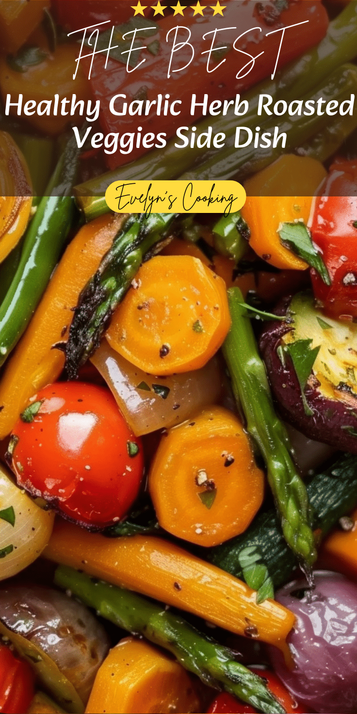 Garlic Herb Roasted Veggies | Evelyn's Cooking