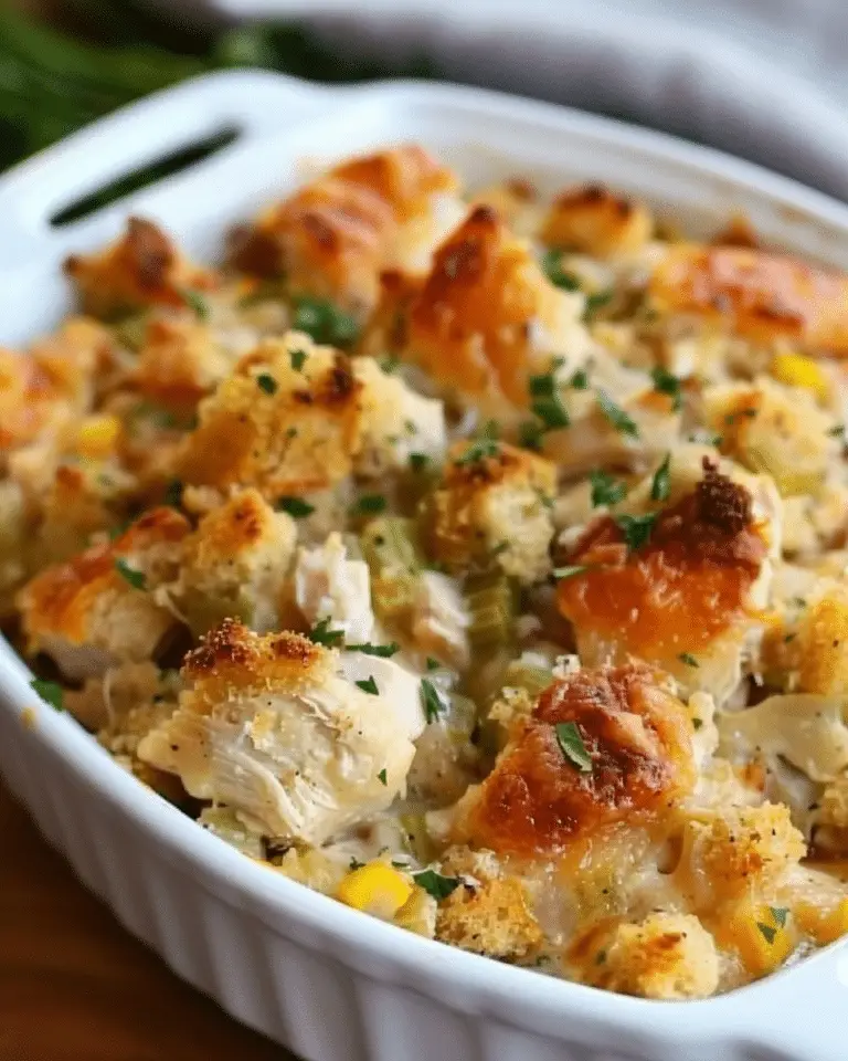 Dolly’s Chicken and Stuffing Casserole | Evelyn's Cooking