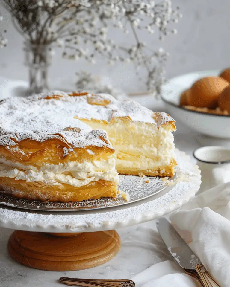 Karpatka Cake (Polish Carpathian Cream Cake) | Evelyn's Cooking