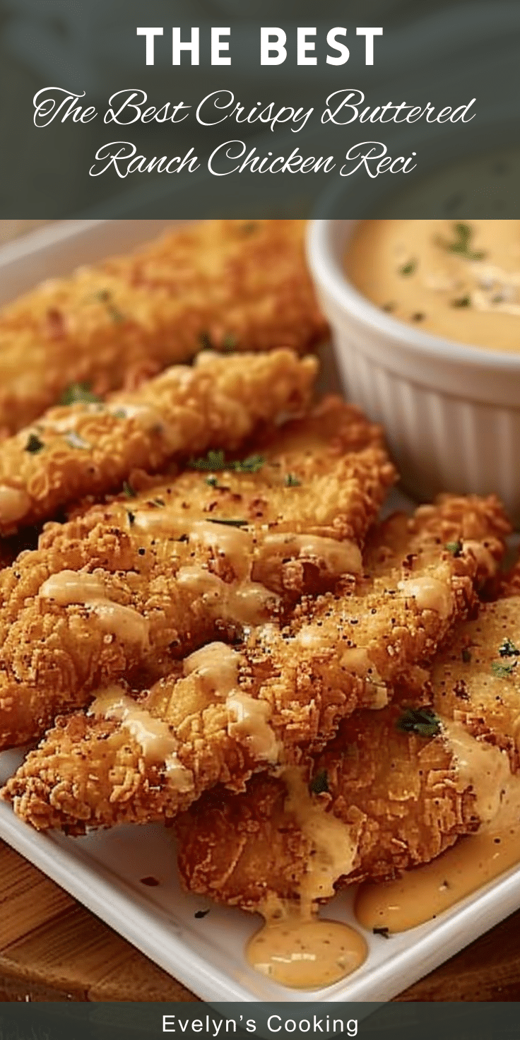 Crispy Buttered Ranch Chicken | Evelyn's Cooking