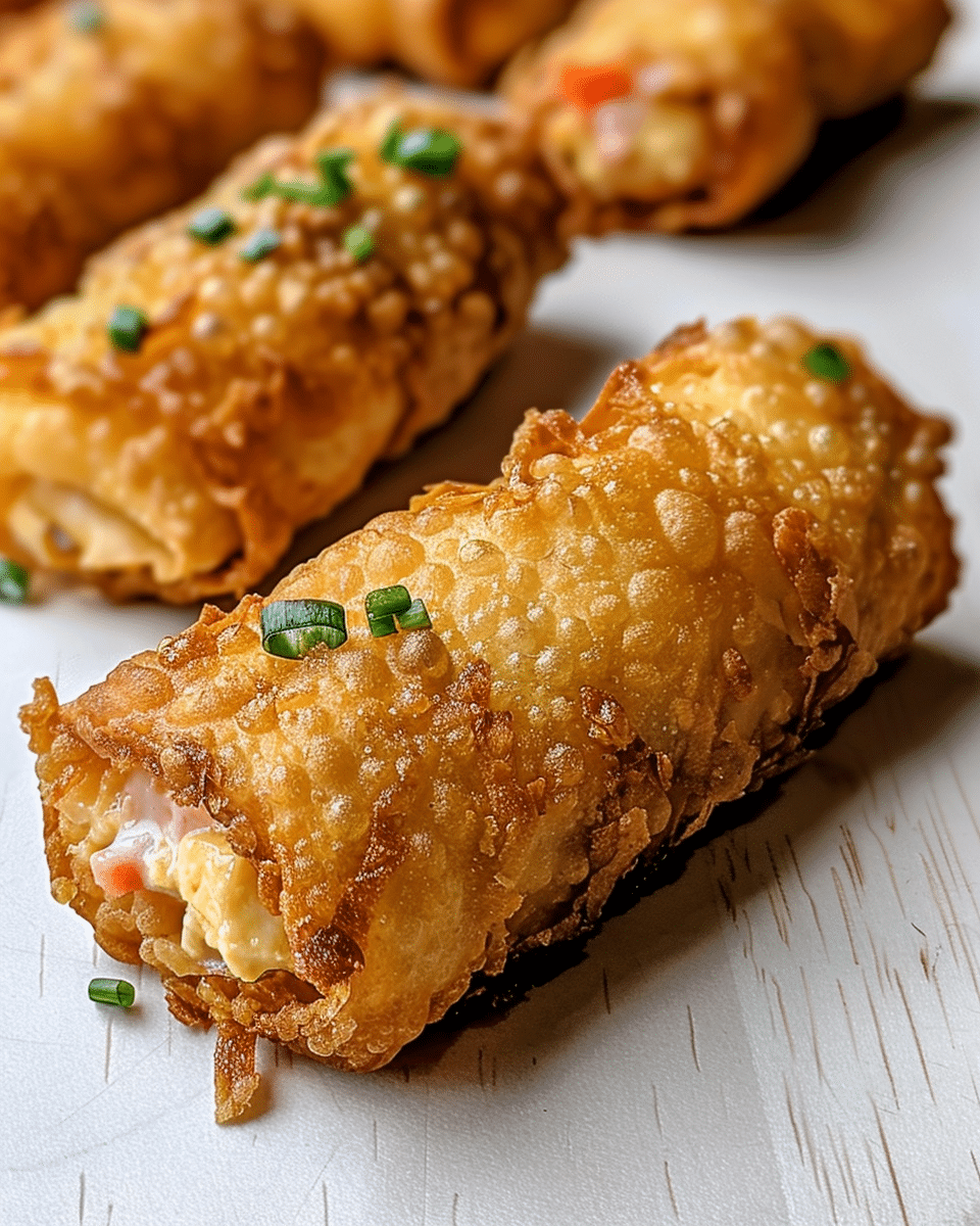 Voodoo Egg Rolls | Evelyn's Cooking