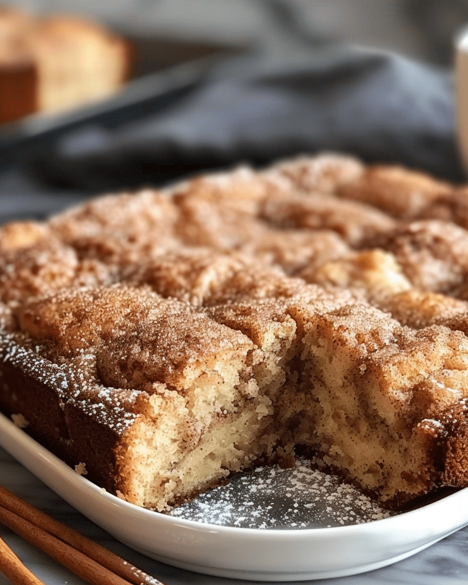 Amish Cinnamon Sugar Coffee Cake Recipe | Evelyn's Cooking