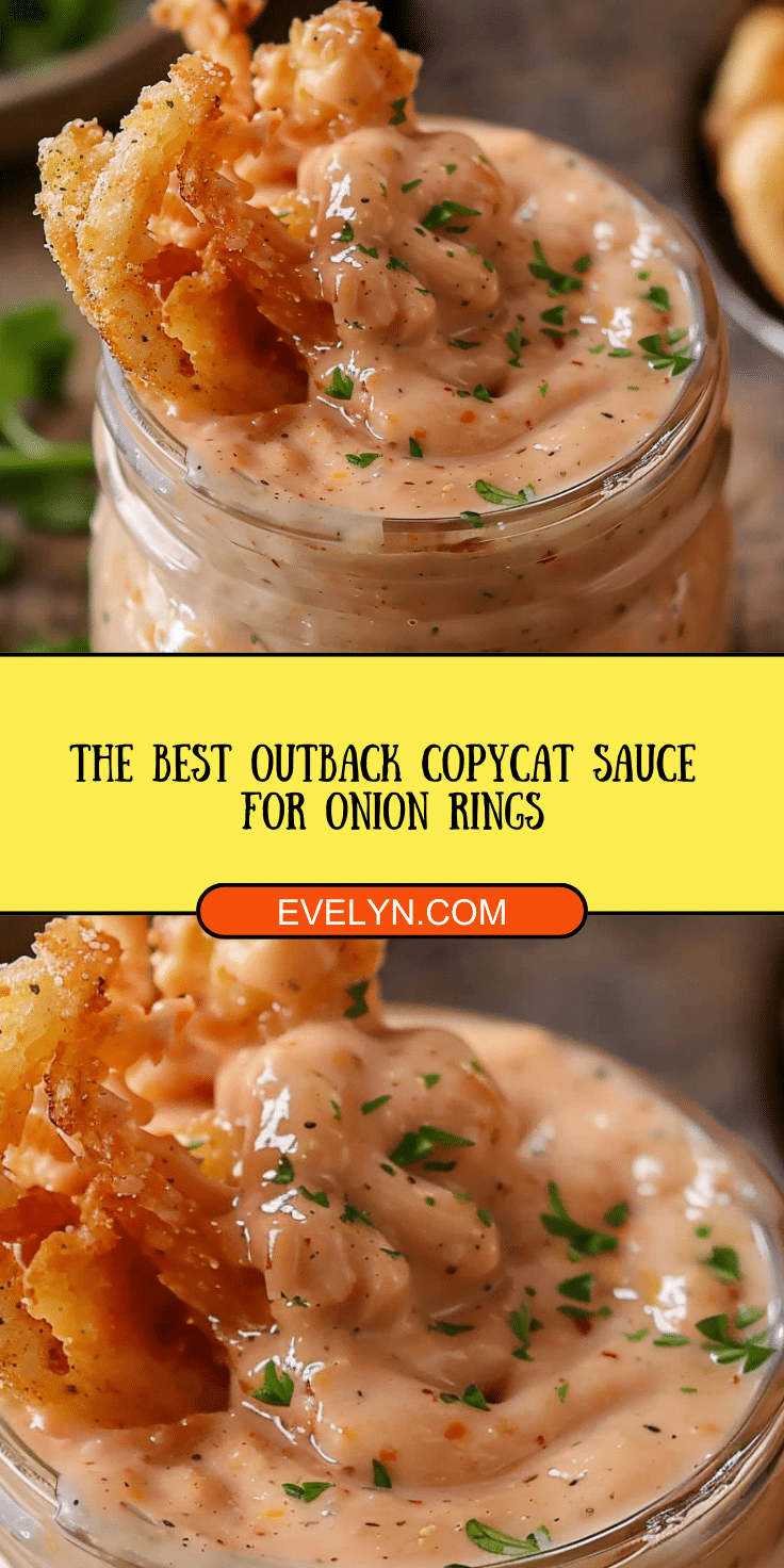 Blooming Onion Sauce (Outback Copycat) | Evelyn's Cooking