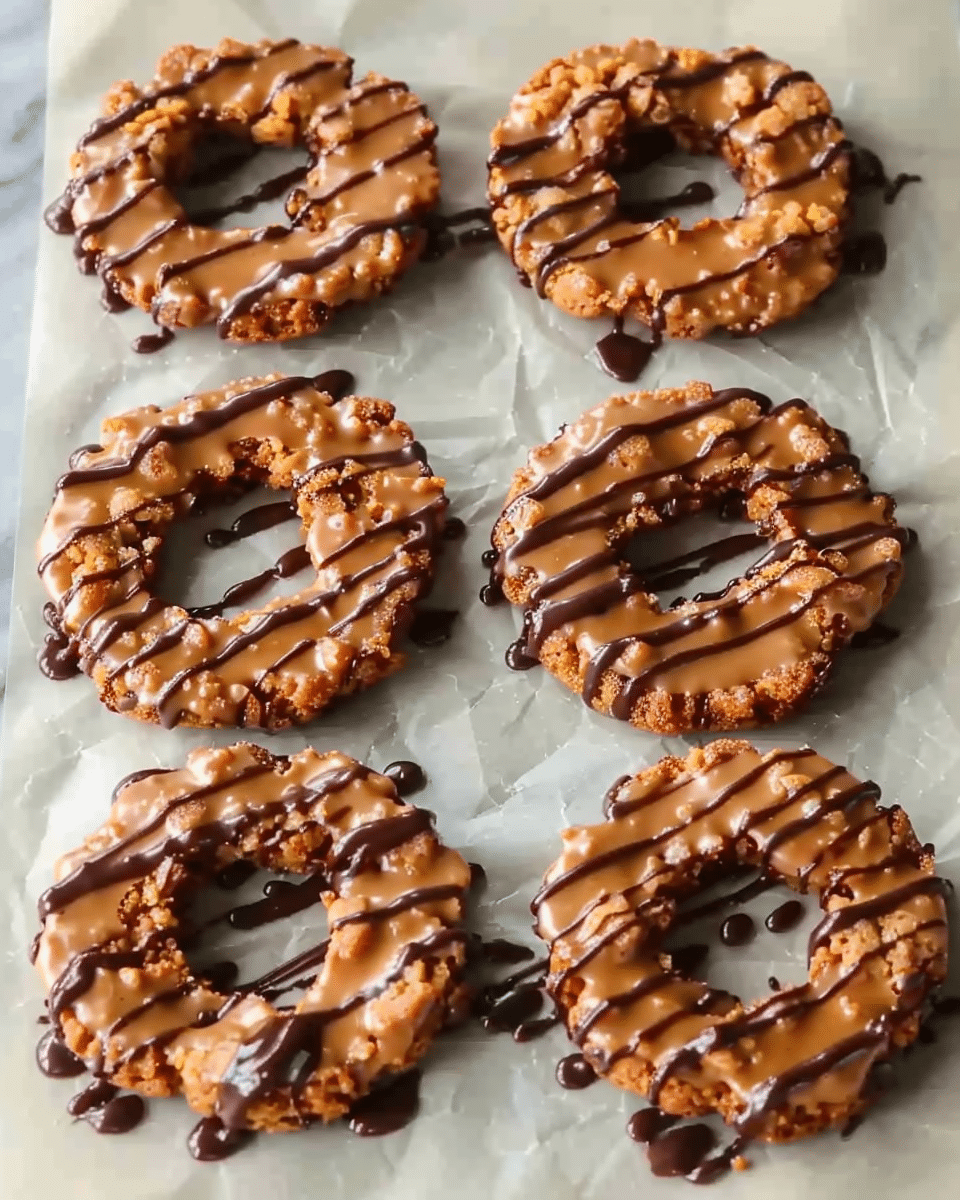 Homemade Samoas (Girl Scout Cookies) Recipe | Evelyn's Cooking