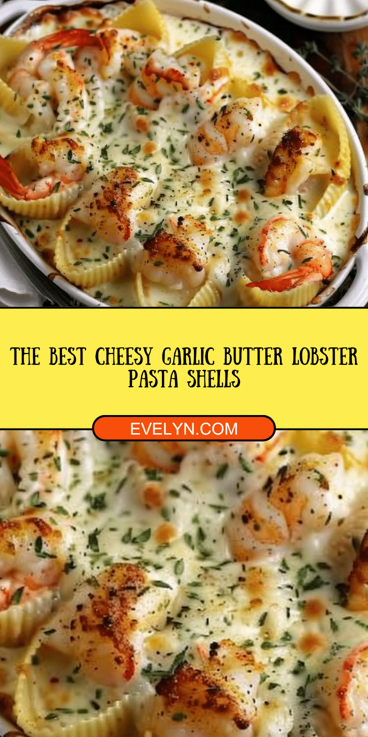 Garlic Butter Lobster‑Filled Jumbo Pasta Shells | Evelyn's Cooking