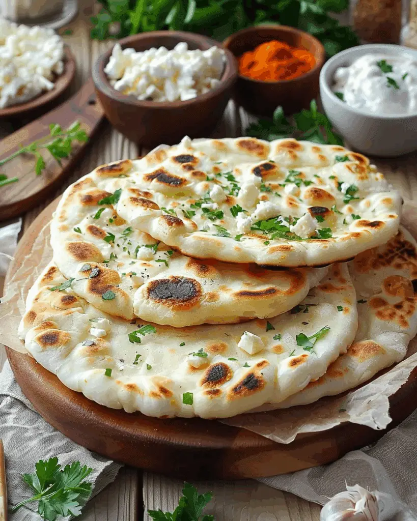 Cottage Cheese Flatbread (High-Protein) | Evelyn's Cooking