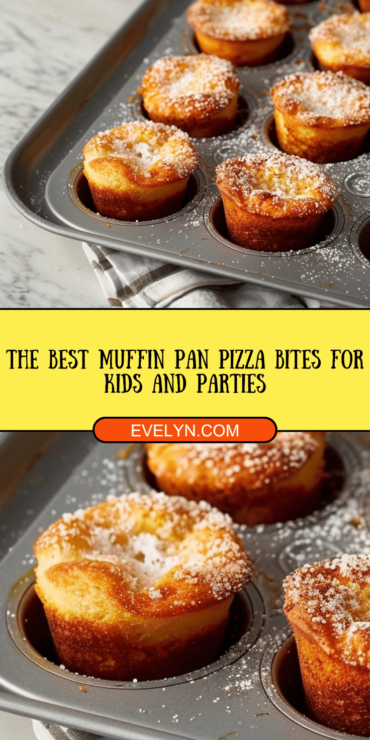 Pizza Muffin Pan Bites | Evelyn's Cooking