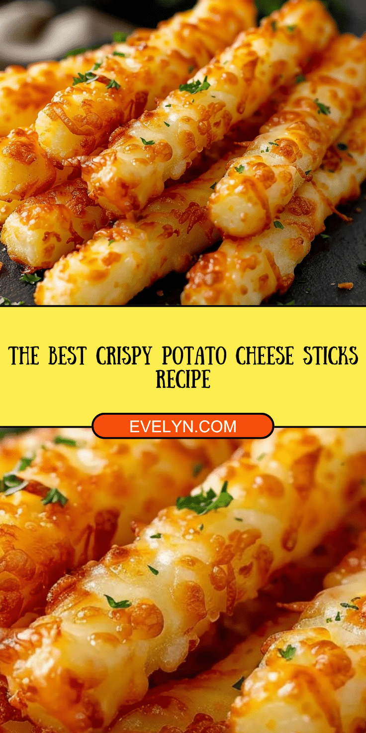 Potato Cheese Sticks | Evelyn's Cooking
