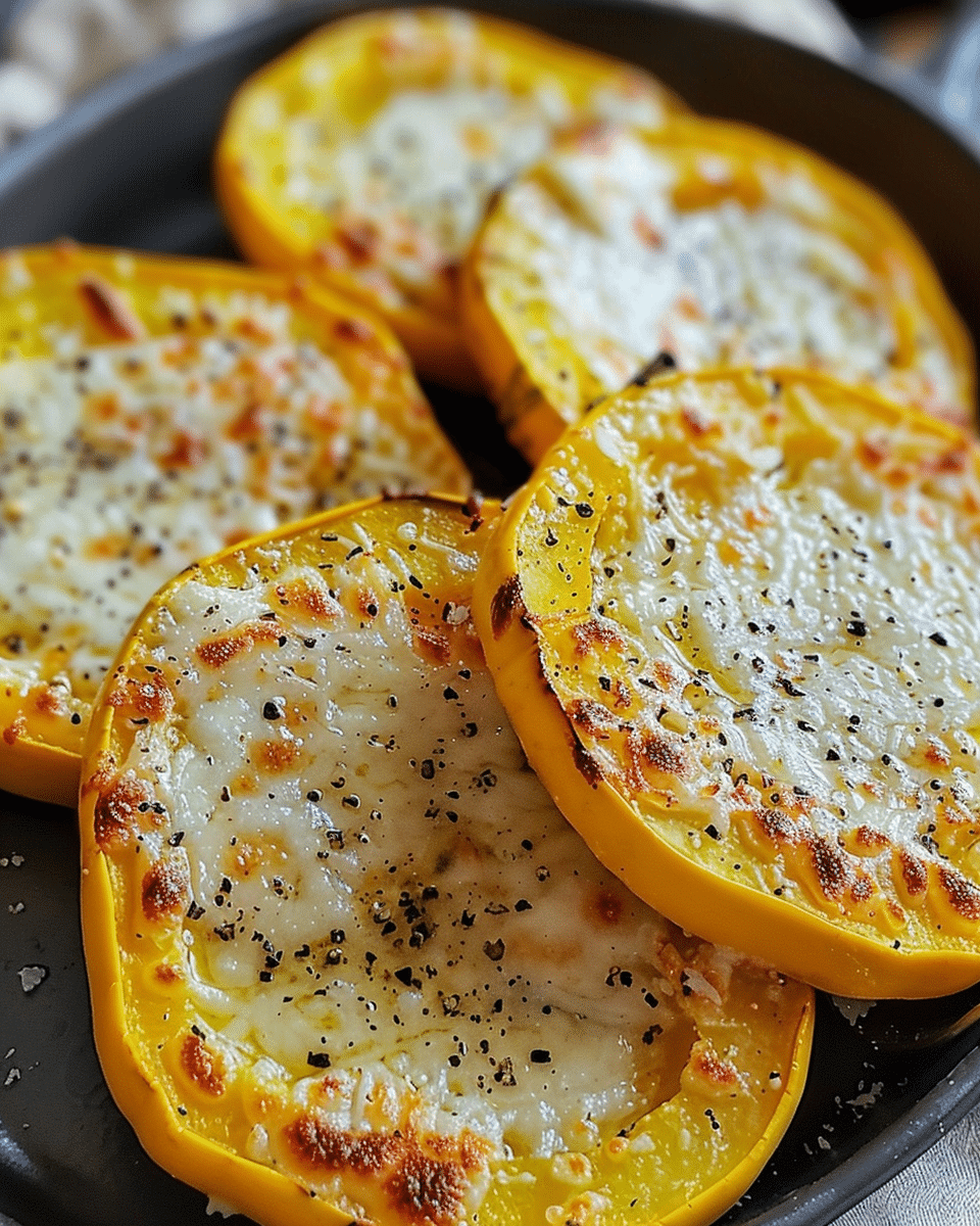 Crispy Parmesan Roasted Squash | Evelyn's Cooking