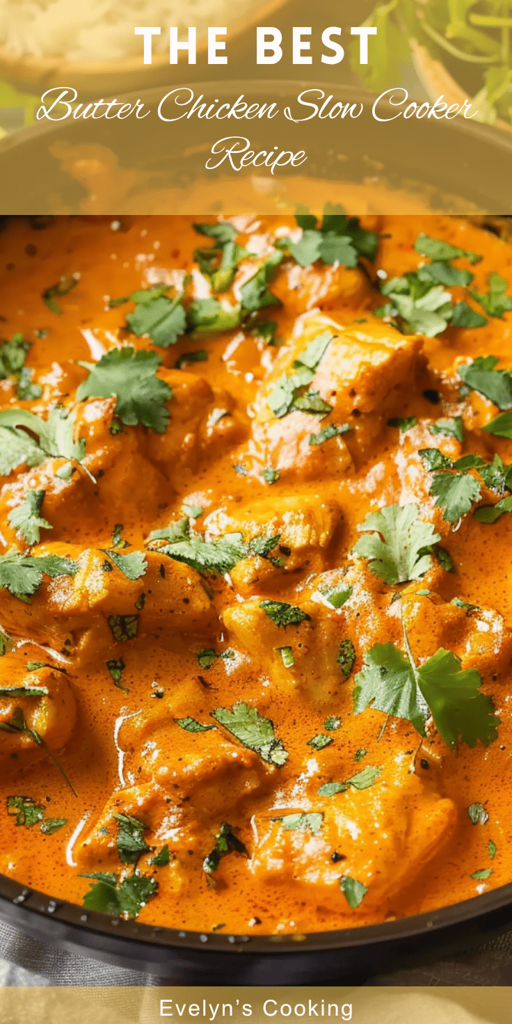 Butter Chicken Slow Cooker Recipe | Evelyn's Cooking