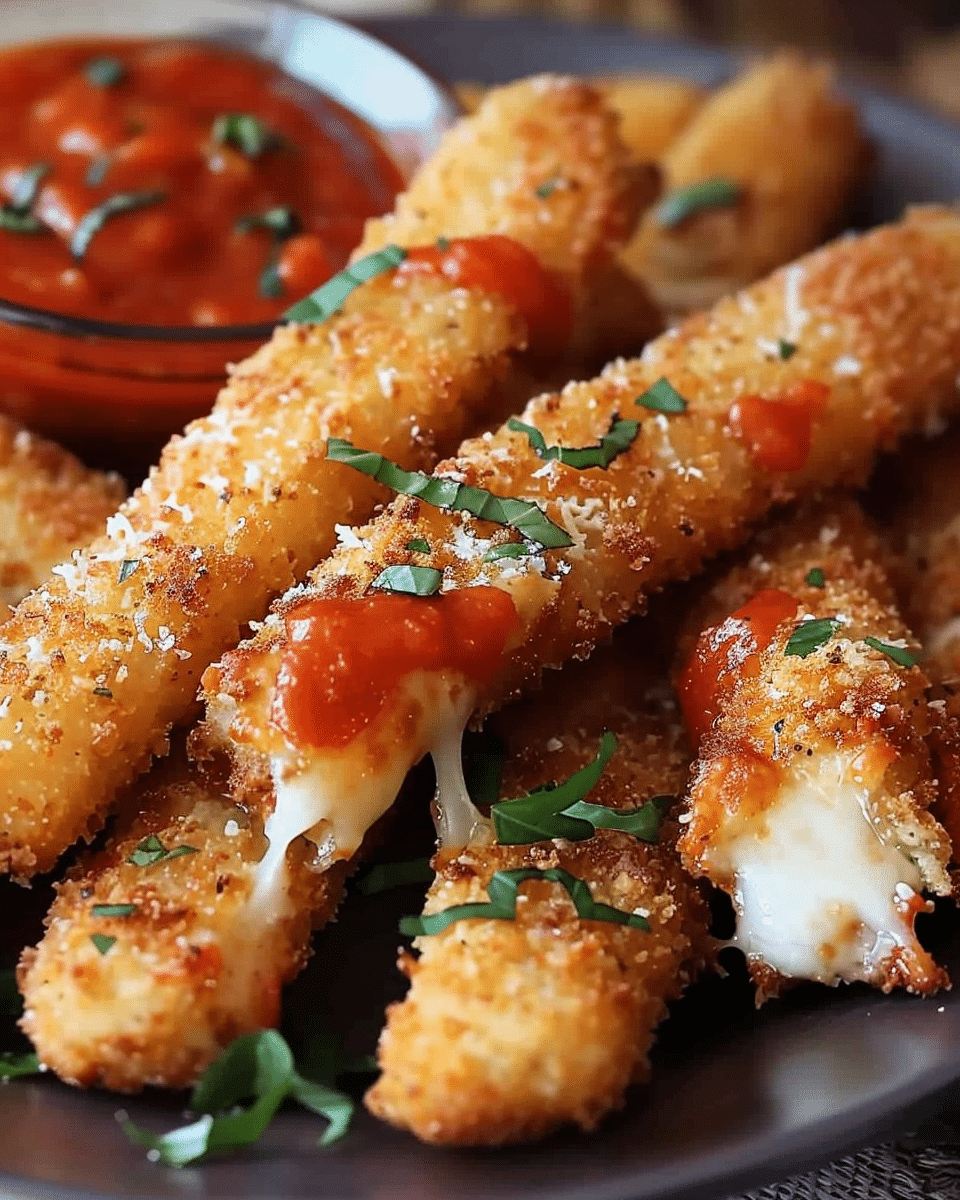 Deep Fried Pizza Sticks with Mozzarella | Evelyn's Cooking