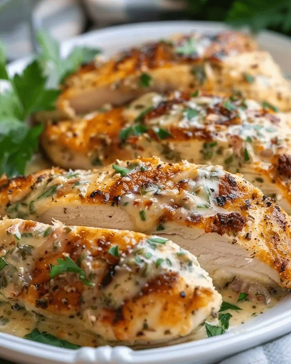 Melt-in-Your-Mouth Caesar Chicken Bake | Evelyn's Cooking