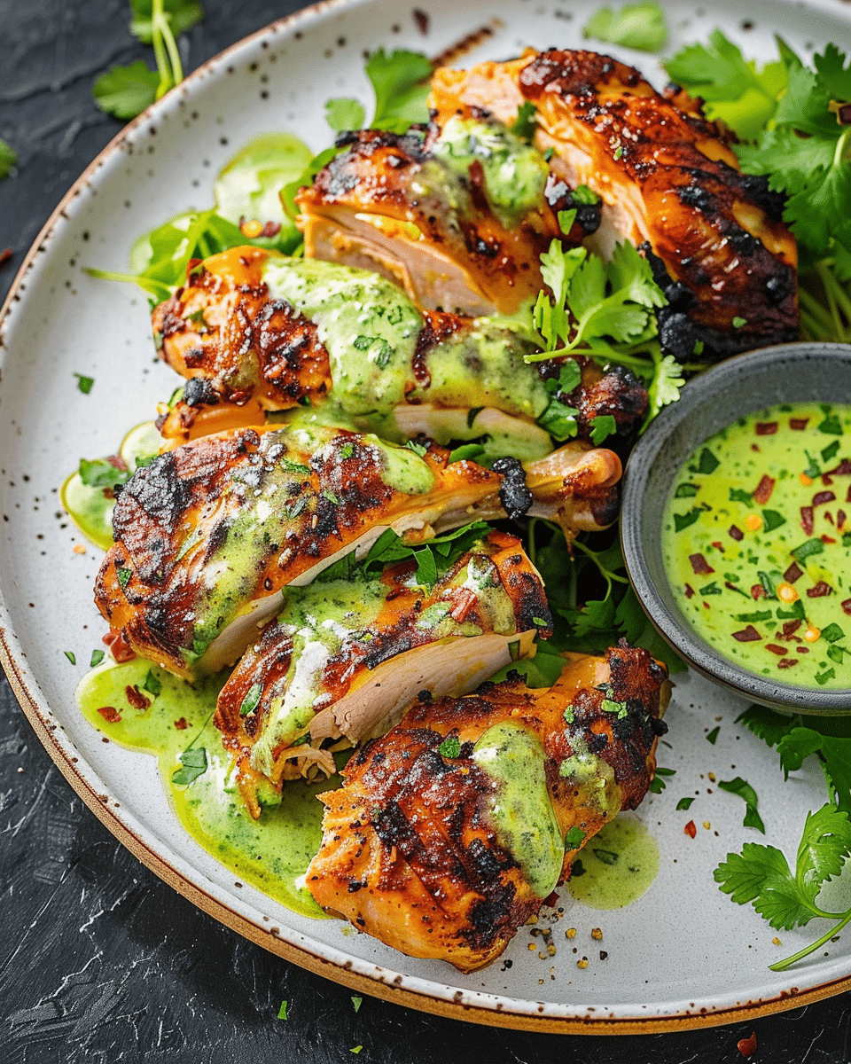 Peruvian Chicken with Aji Verde | Evelyn's Cooking