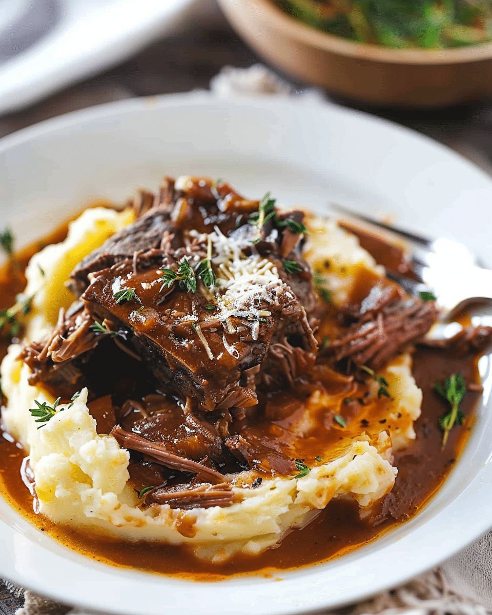 Short Rib Ragu with Parmesan Mashed Potatoes | Evelyn's Cooking