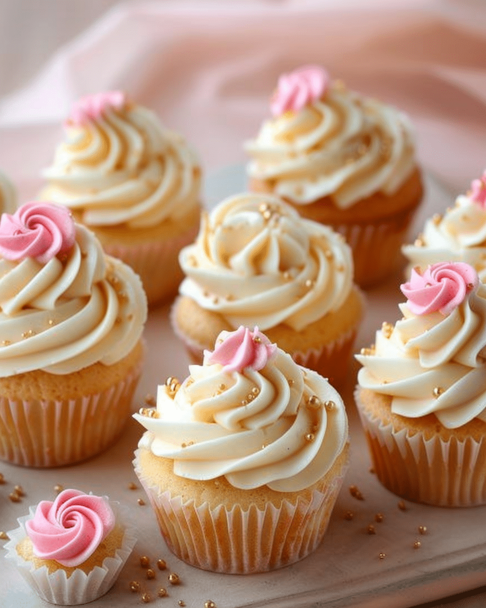 Mini Vanilla Cupcakes | Evelyn's Cooking