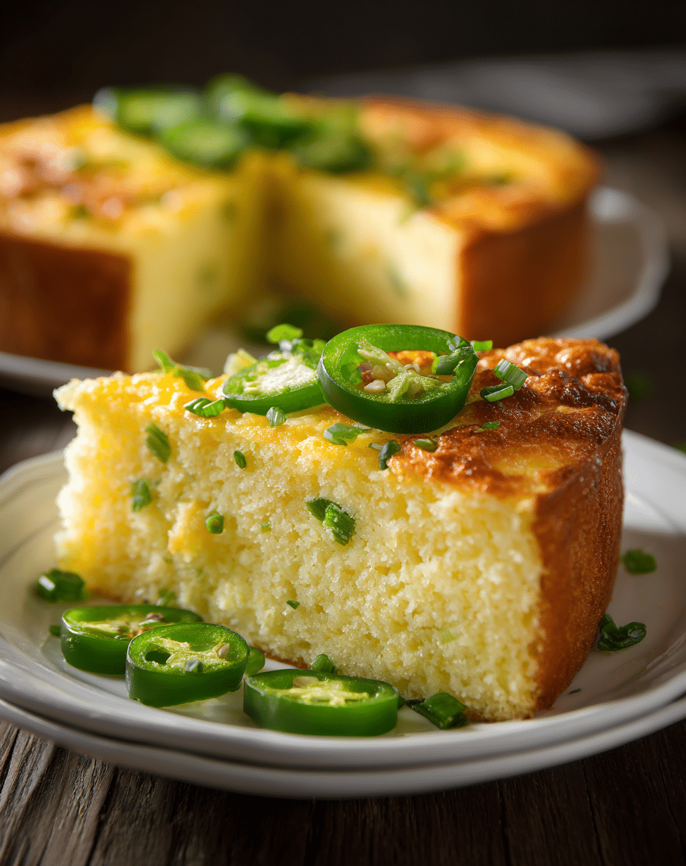Cheddar Jalapeño Cornbread | Evelyn's Cooking