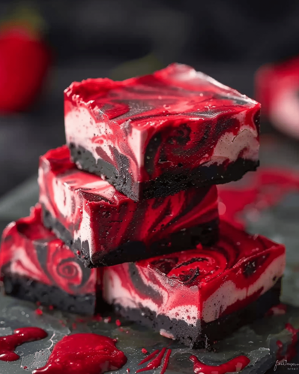 Vampire's Kiss Strawberry Fudge | Evelyn's Cooking
