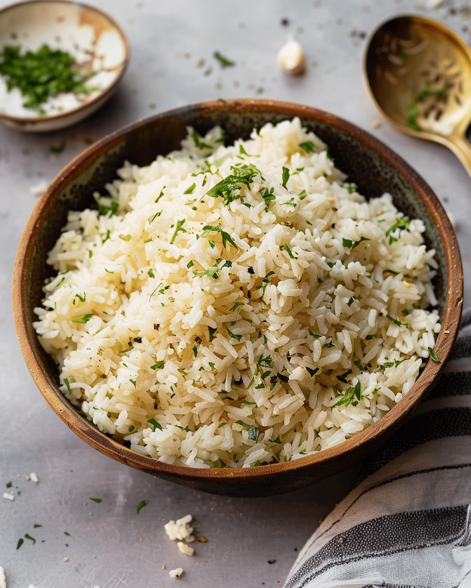 Garlic Butter Rice | Evelyn's Cooking