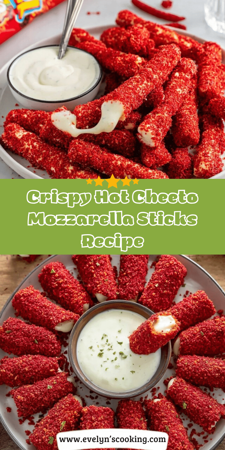 Hot Cheeto Mozzarella Sticks: Spicy & Crispy Cheese Delight