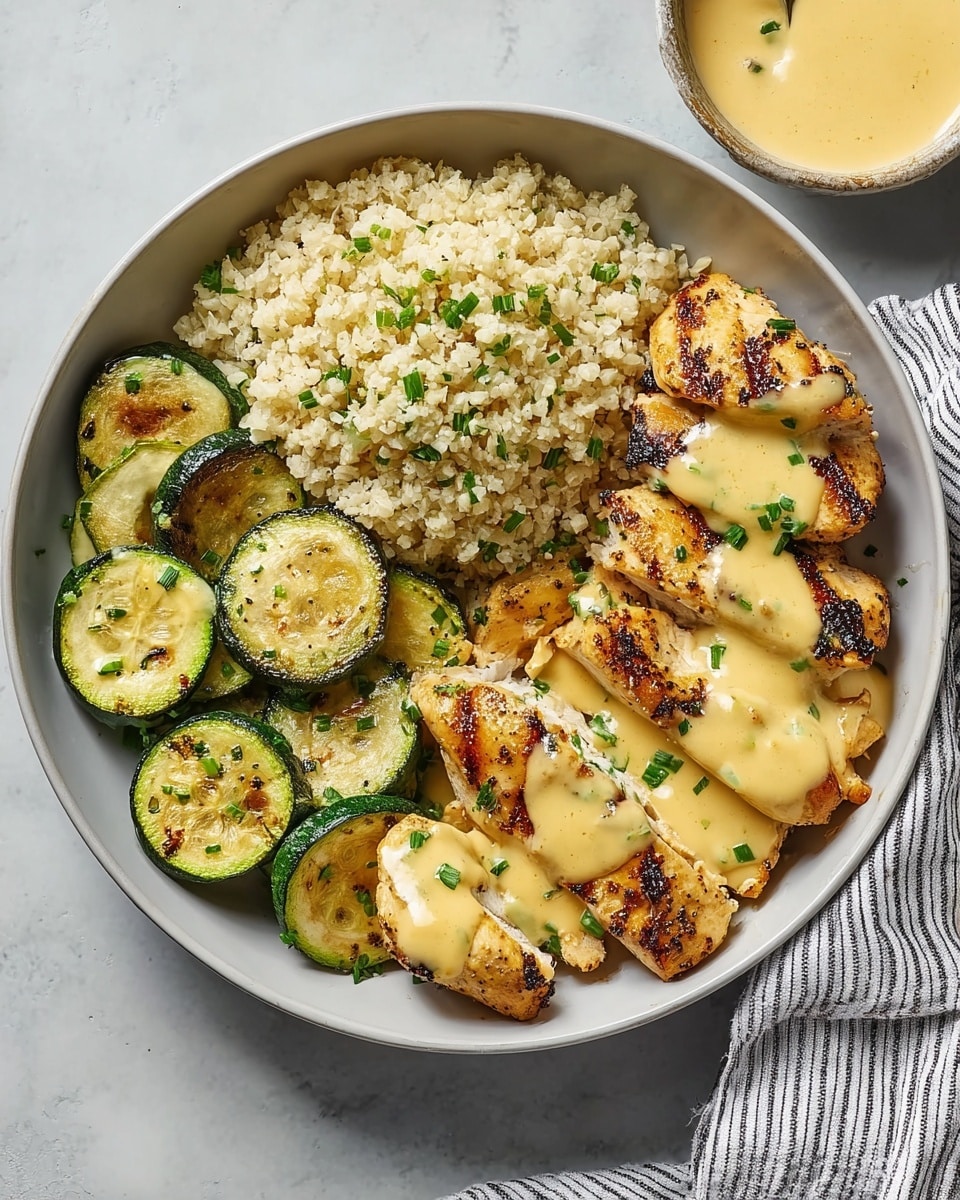 Lemon Butter Chicken with Crispy Zucchini | Delicious & Easy