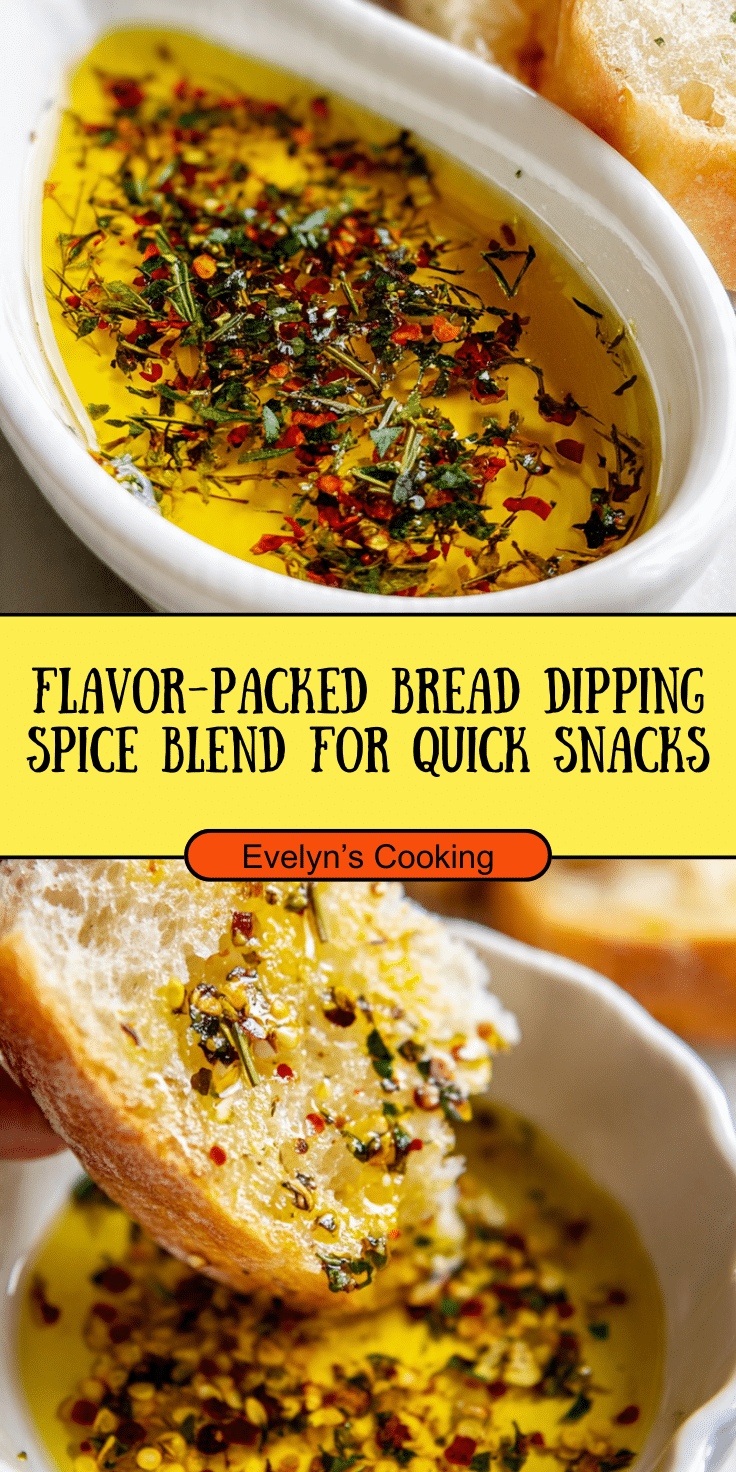 Herb and Spice Bread Dipping Mix: Simple & Flavorful
