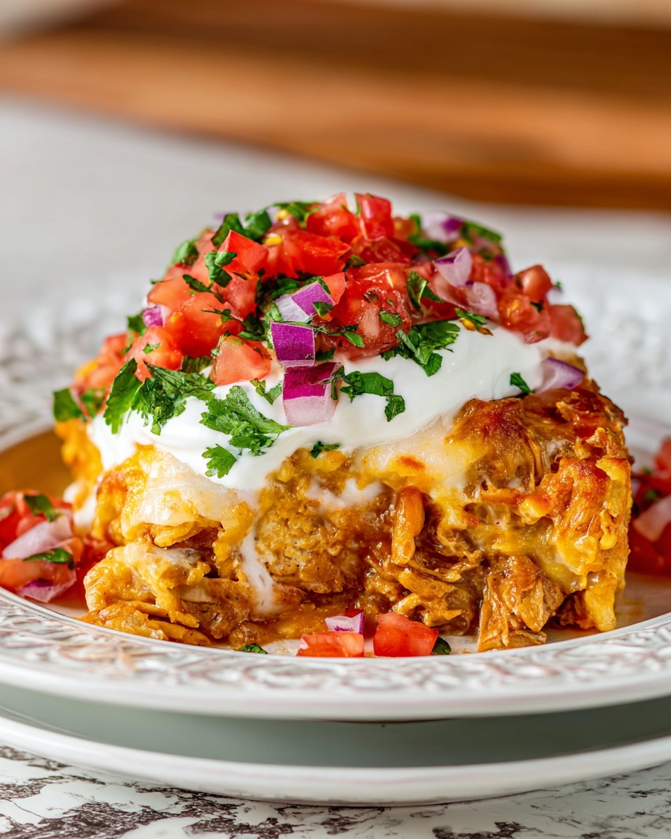 Easy Chicken Enchiladas with Melted Monterey Jack Cheese | Flavorful & Simple