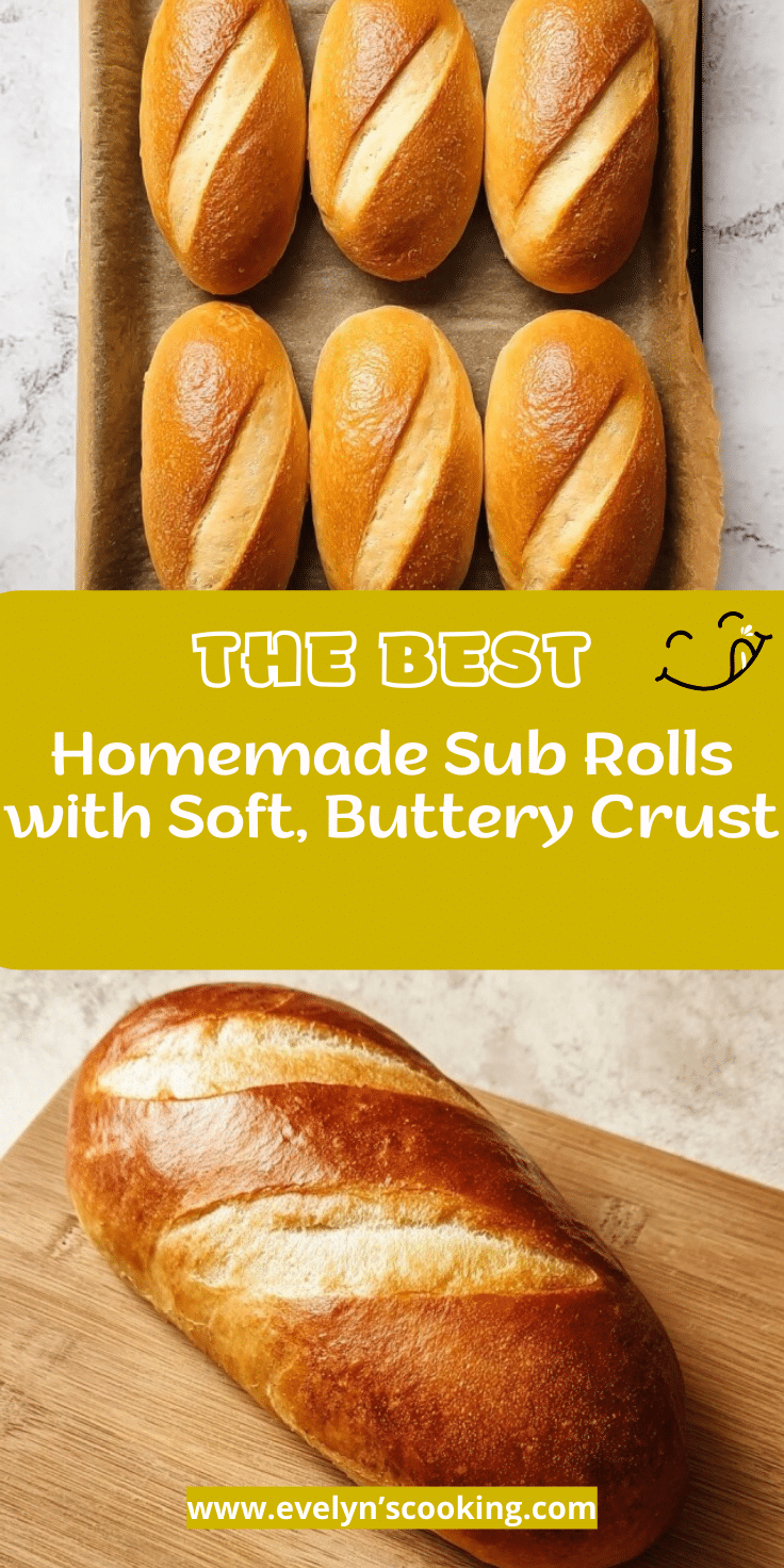 Quick and Easy Handmade Sub Rolls – Irresistibly Soft & Crispy