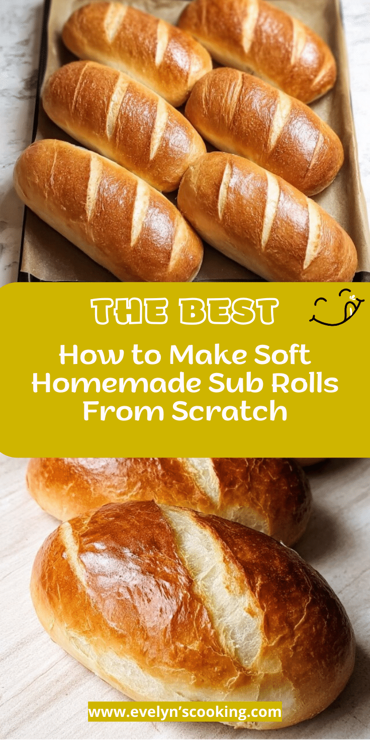Handmade Sub Rolls: The Perfect Soft & Crusty Bread Roll