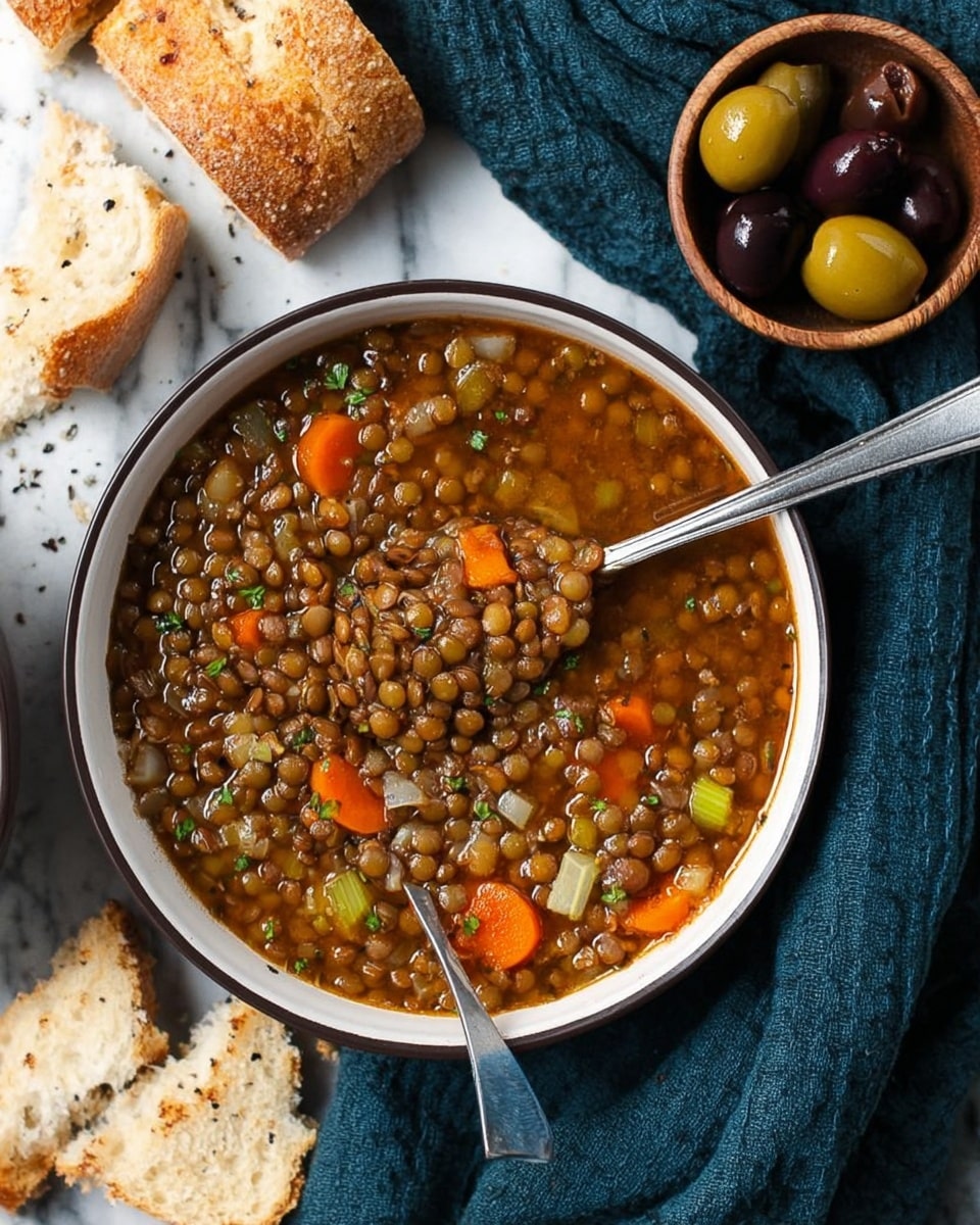 Greek Lentil Soup (Fakes) – Warm, Flavorful & Easy to Make