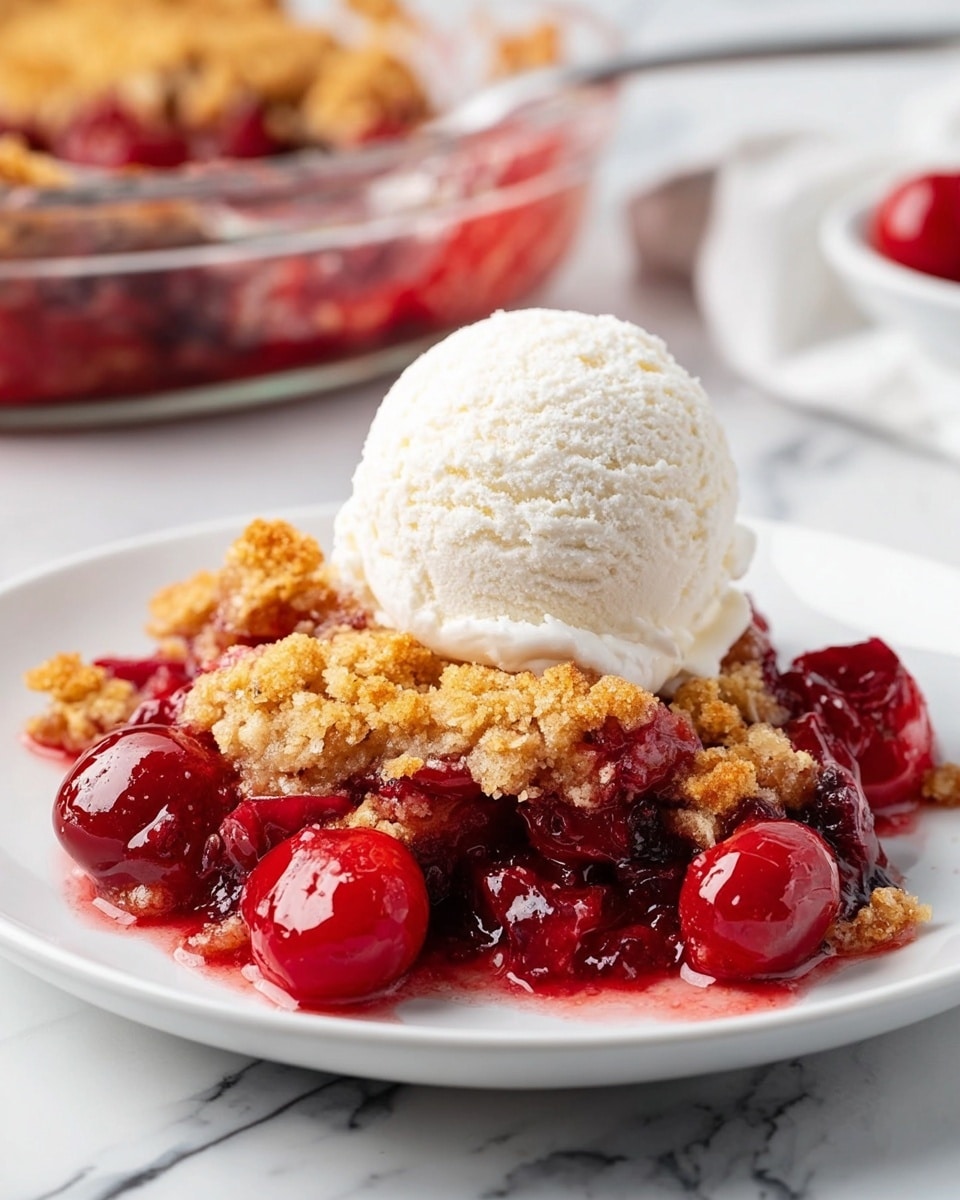 Cherry Dump Cake: Easy & Delicious Cherry Dessert