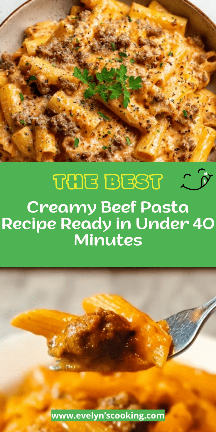 Creamy Beef Penne Pasta – Delicious Italian Comfort Food