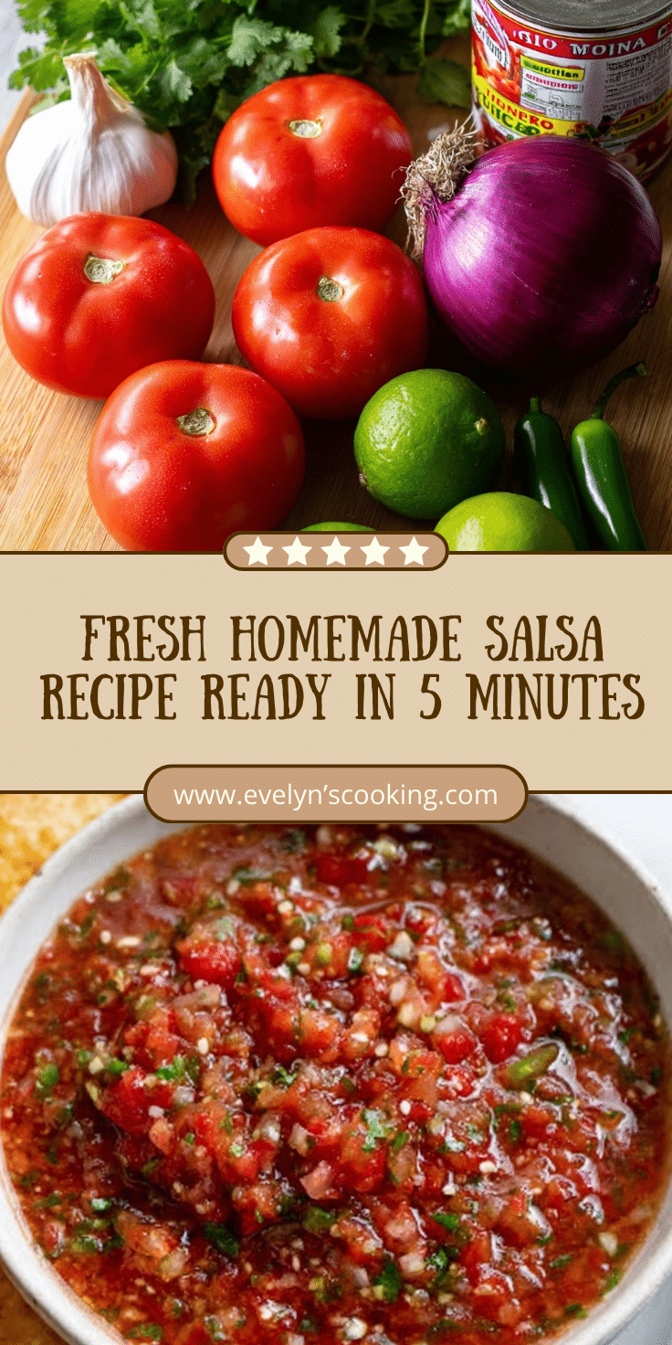 Best Salsa Recipe - Quick & Fresh Homemade Salsa