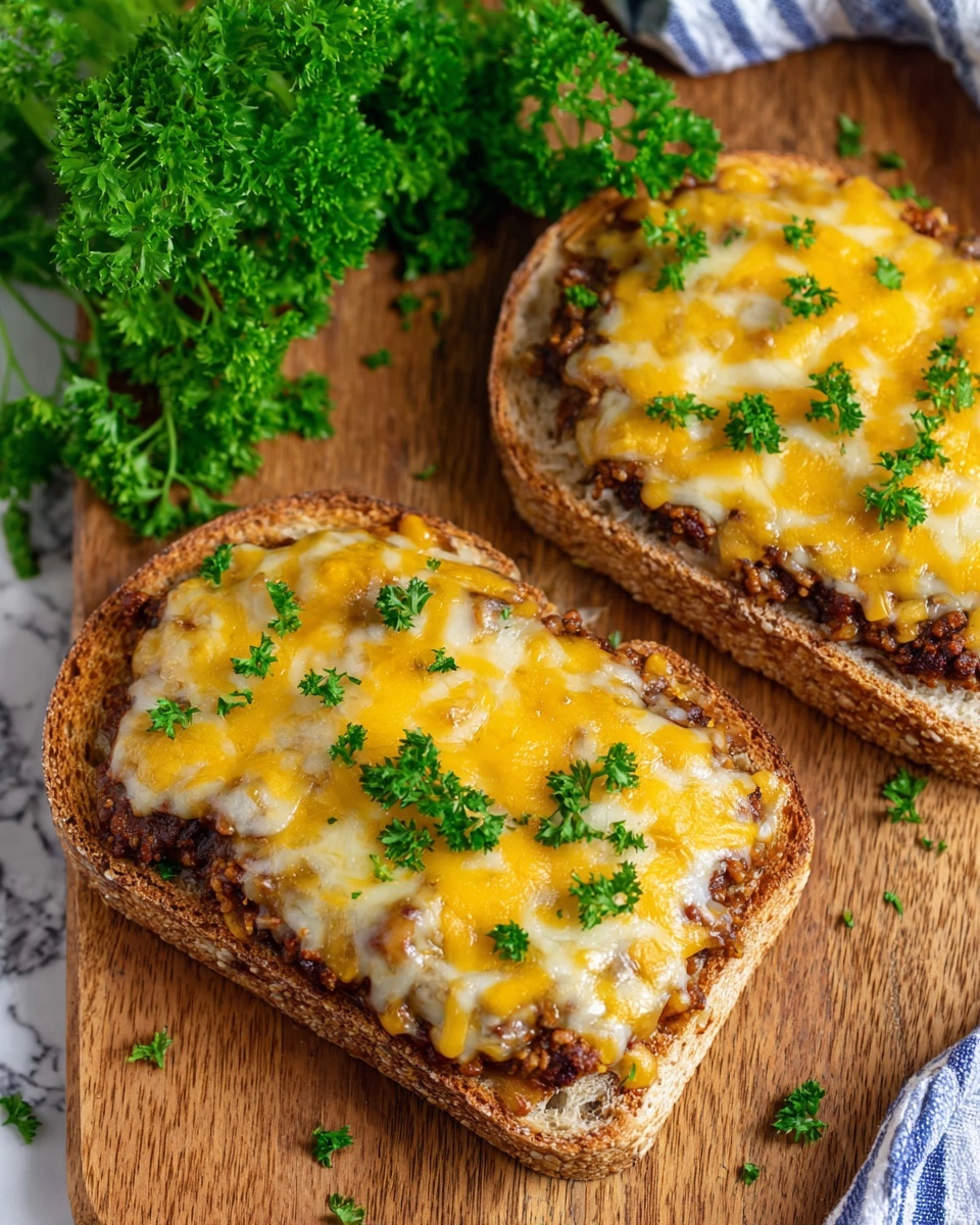 Sloppy Joe Garlic Bread: Irresistible Comfort Food Favorite
