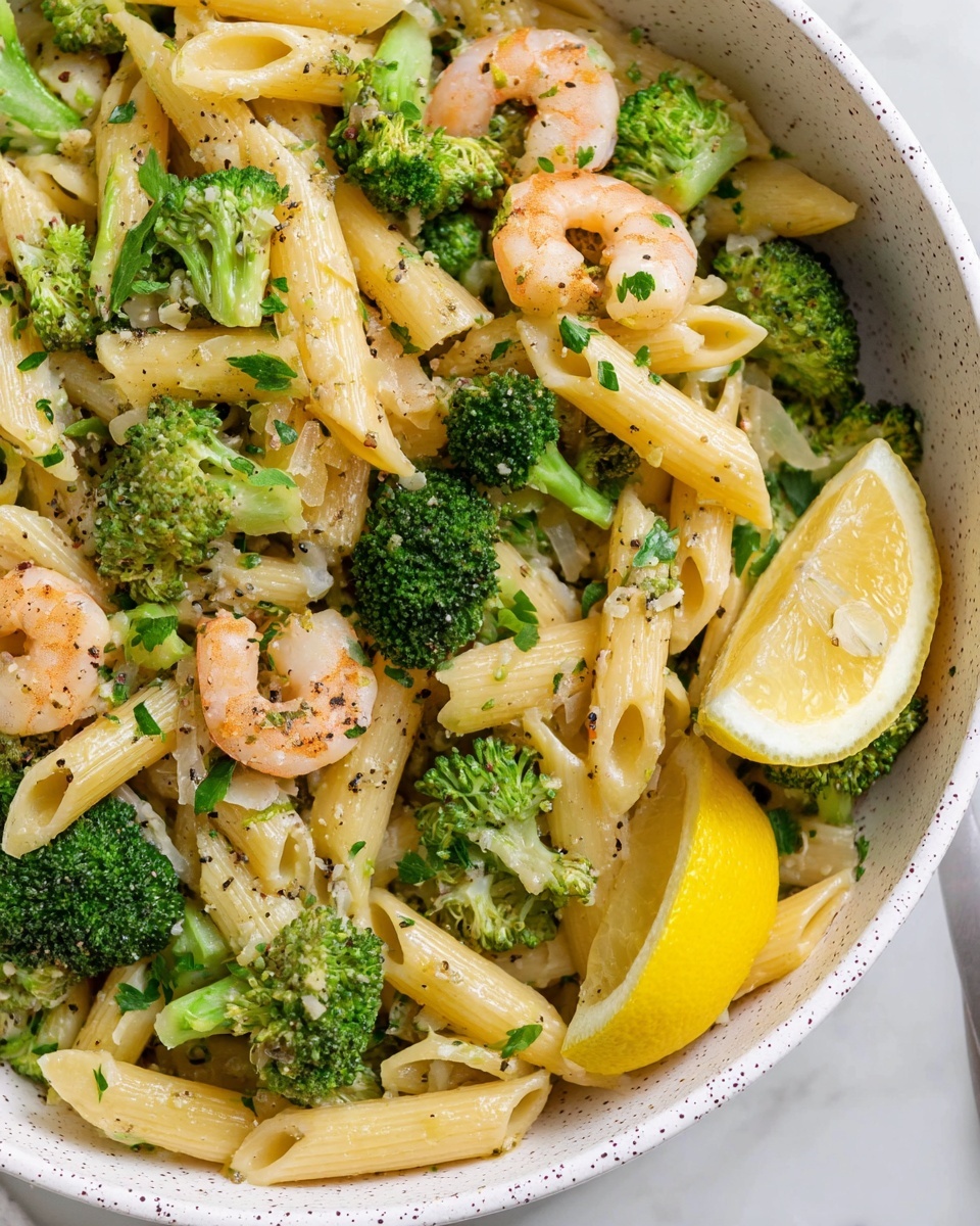 Shrimp & Broccoli Pasta - Quick, Fresh, & Flavorful Dinner