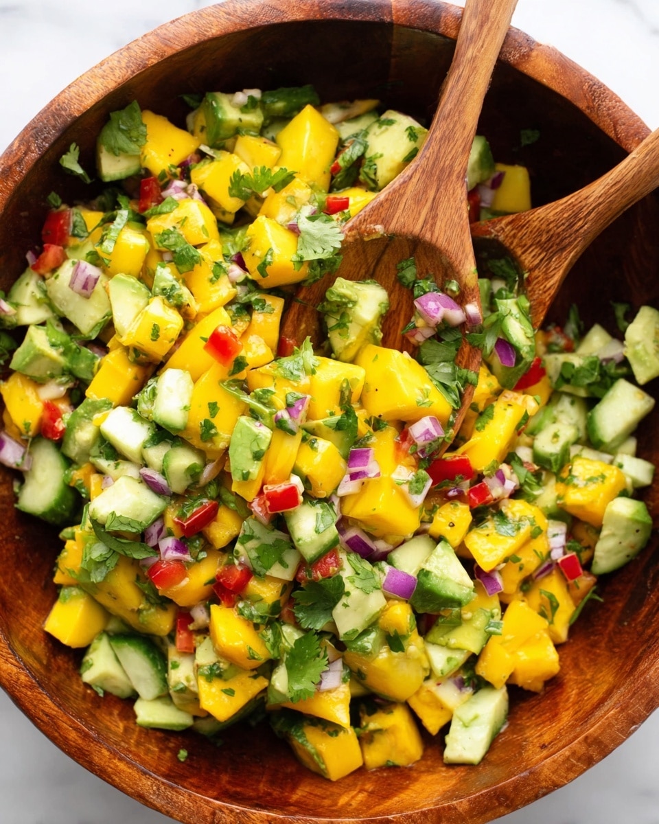 Healthy Mango Salad - Refreshing & Easy Summer Fruit Salad