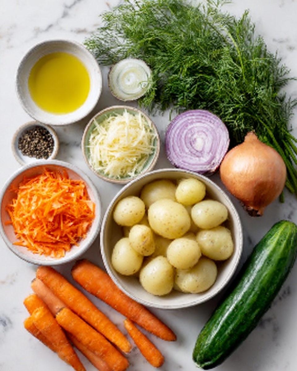 Garlic Herb Roasted Potatoes, Carrots, and Zucchini - Flavorful & Easy