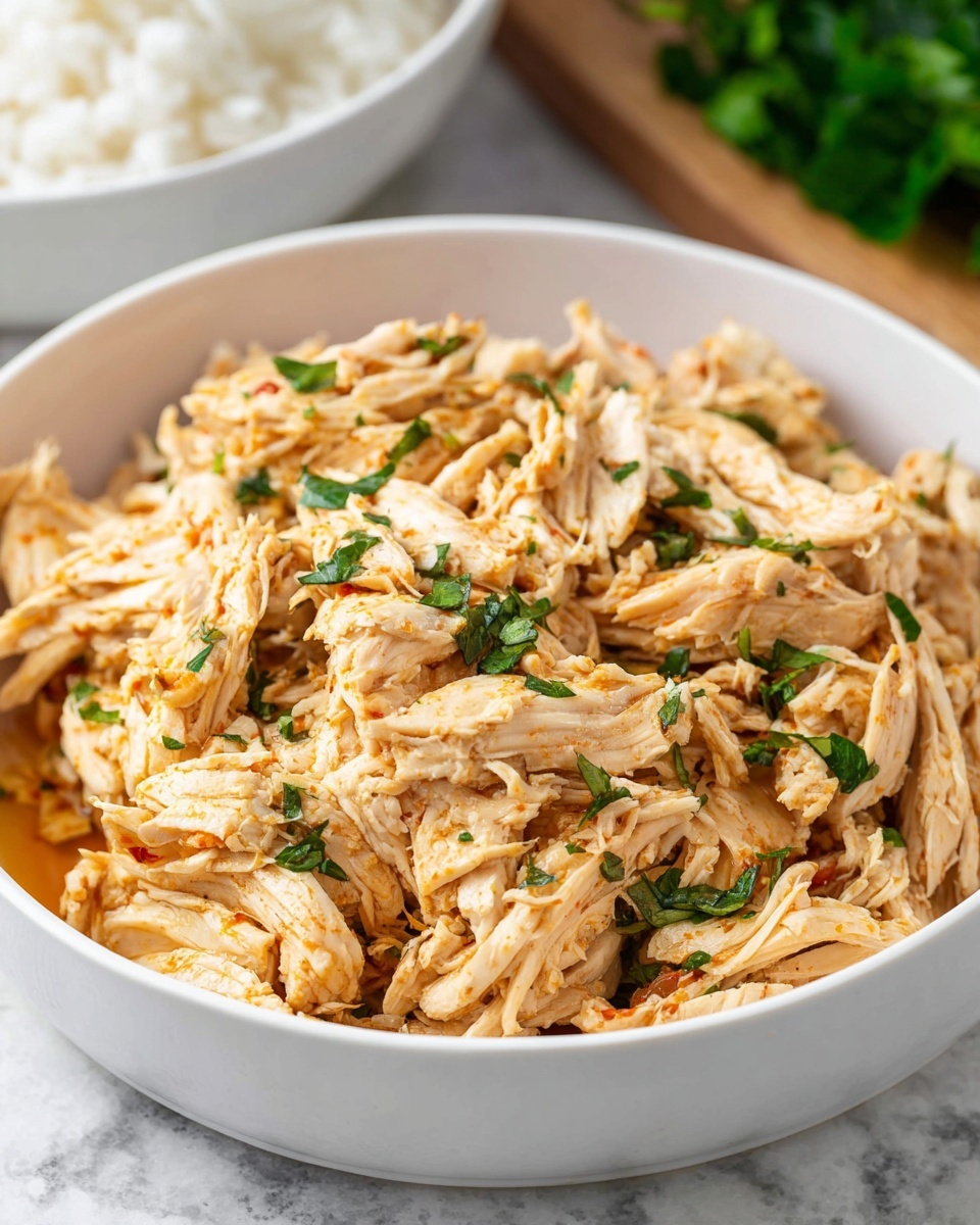 Easy Juicy Crockpot Shredded Chicken for Delicious Meals
