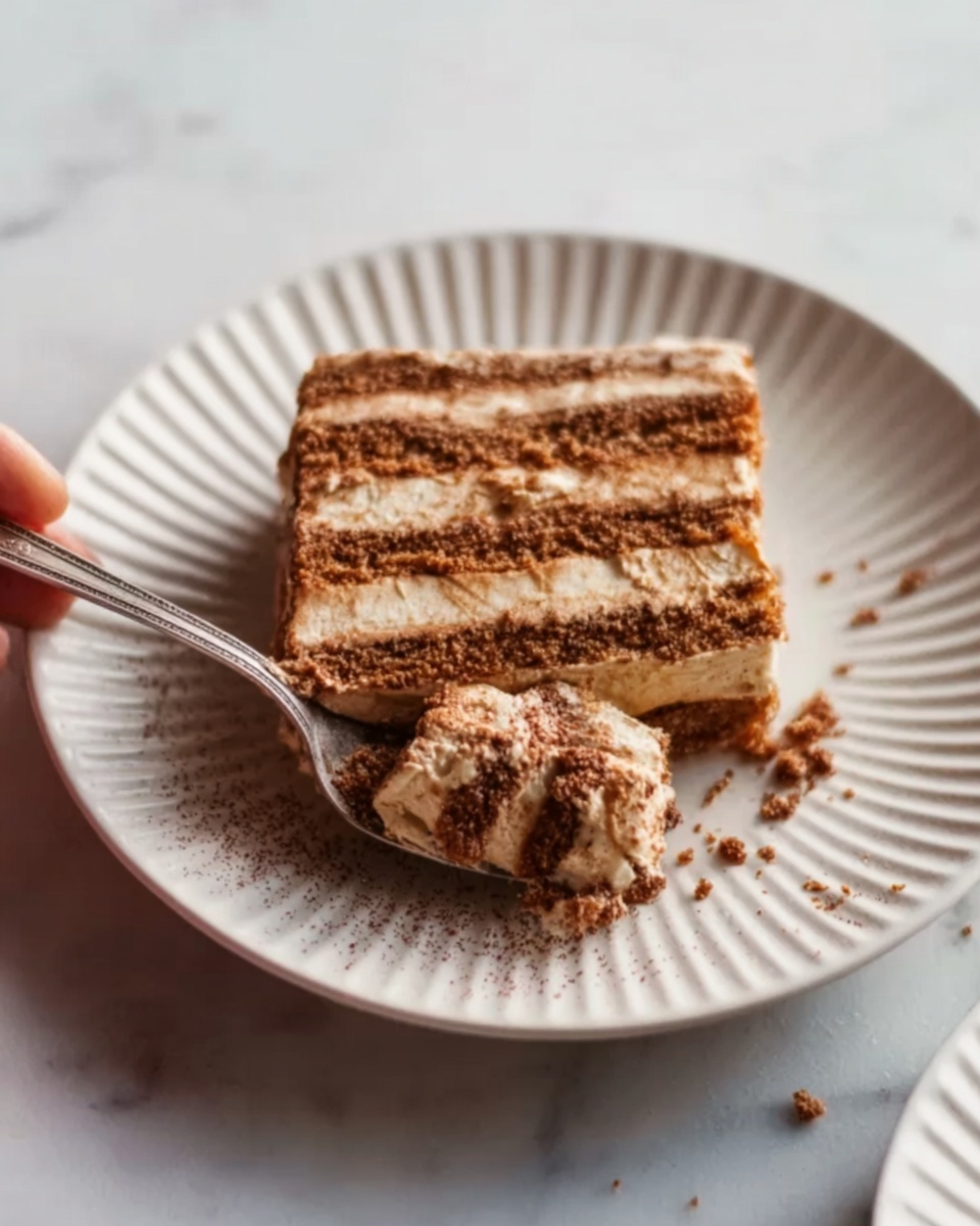 No-Bake Cookie Butter Icebox Cake with Speculoos - Irresistible & Easy
